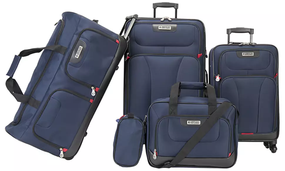 American Explorer Luggage Set | Groupon Goods