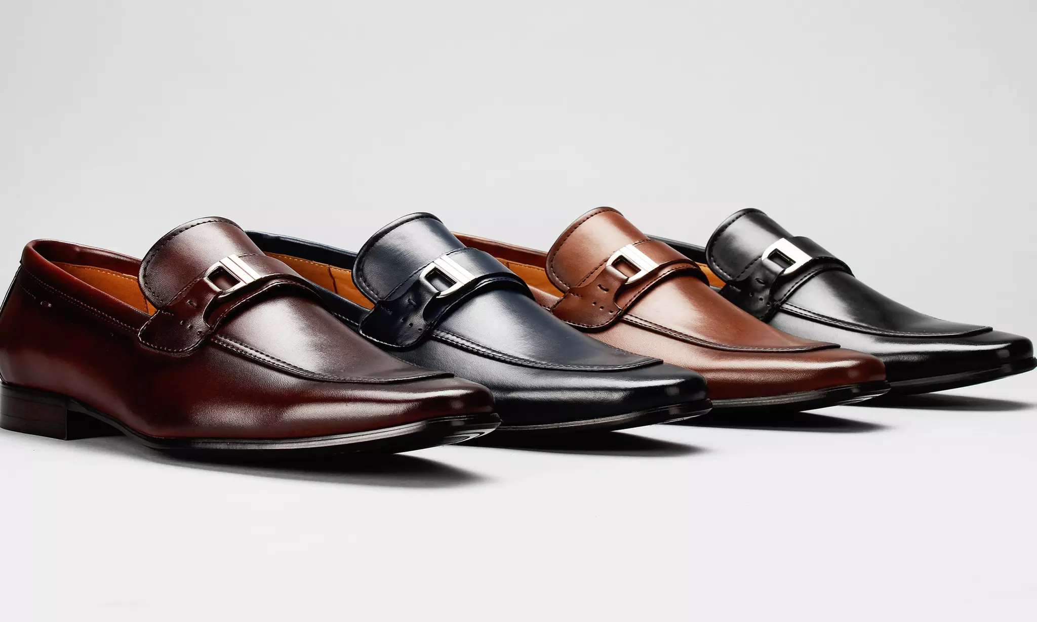 Men's Slip-On Side Bit Loafers | Groupon Goods
