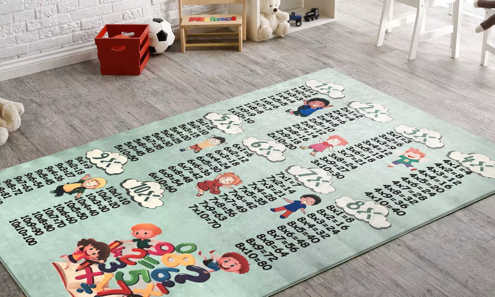 Multiplication Table Mat | Groupon Goods