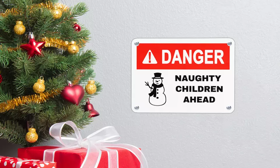 10"x 7" Custom Safety Signs | Groupon Goods