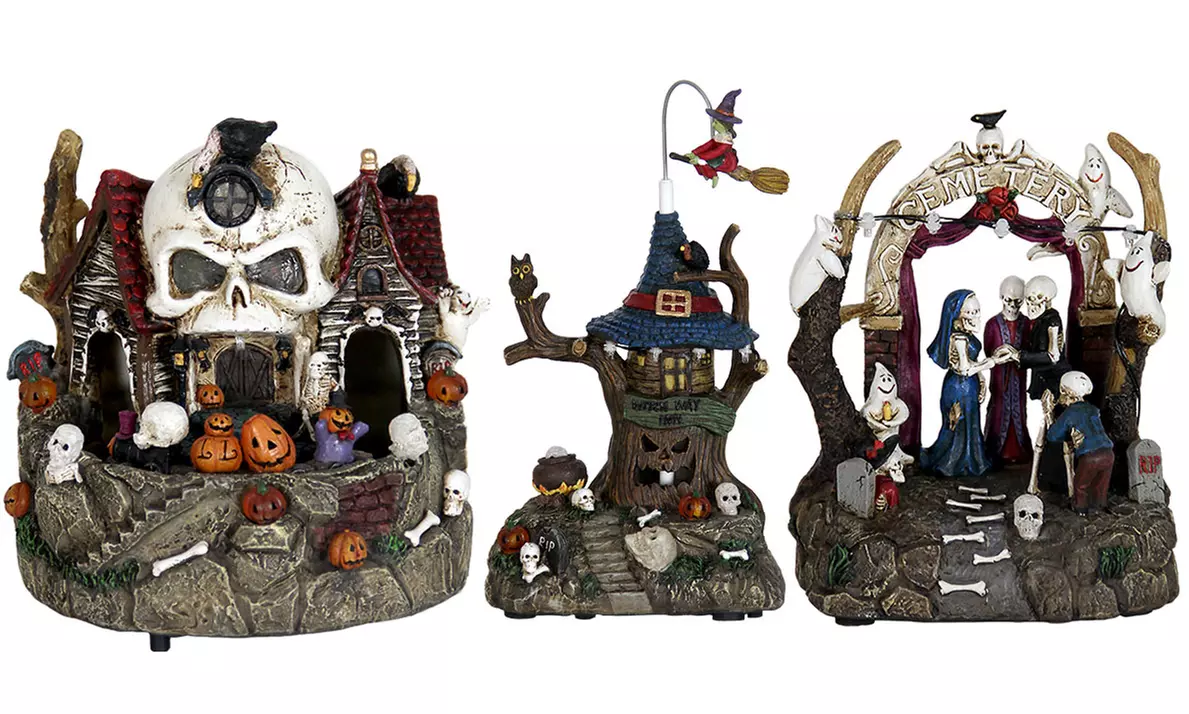Halloween Animated Statue with T | Groupon Goods