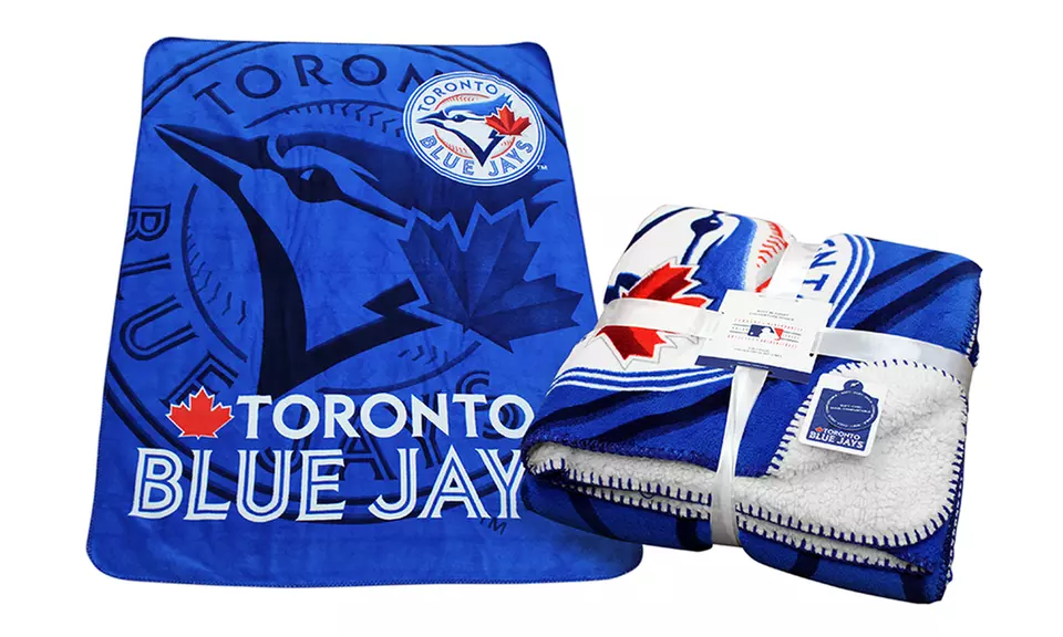 Toronto Blue Jays Throw Blanket | Groupon Goods