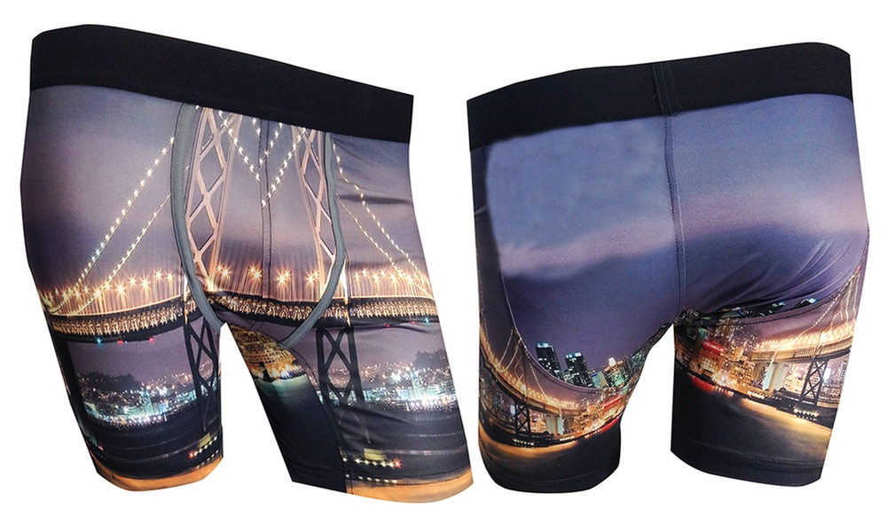 Iconic City Scenes Men's Boxers | Groupon Goods