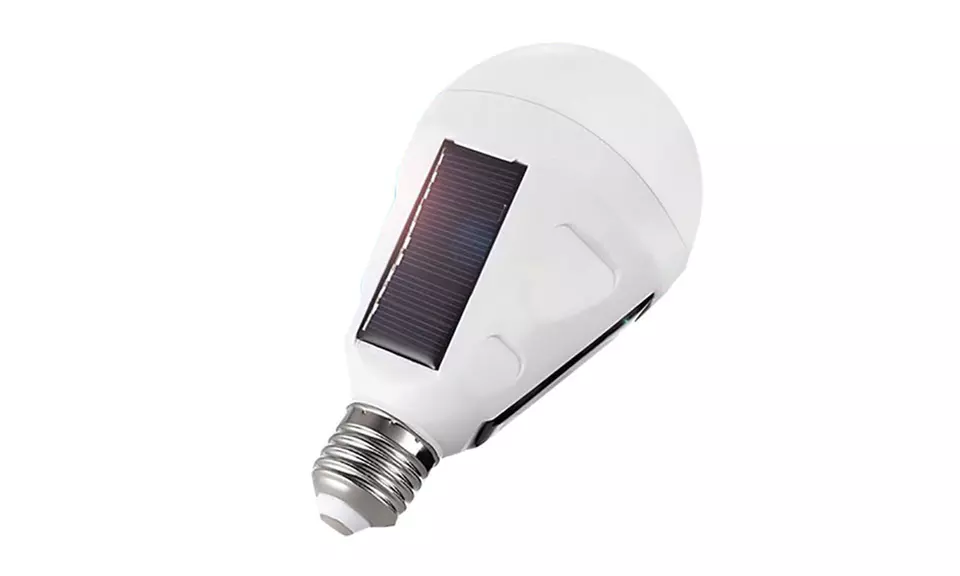Solar-Powered LED Bulbs (3-Pack) | Groupon Goods