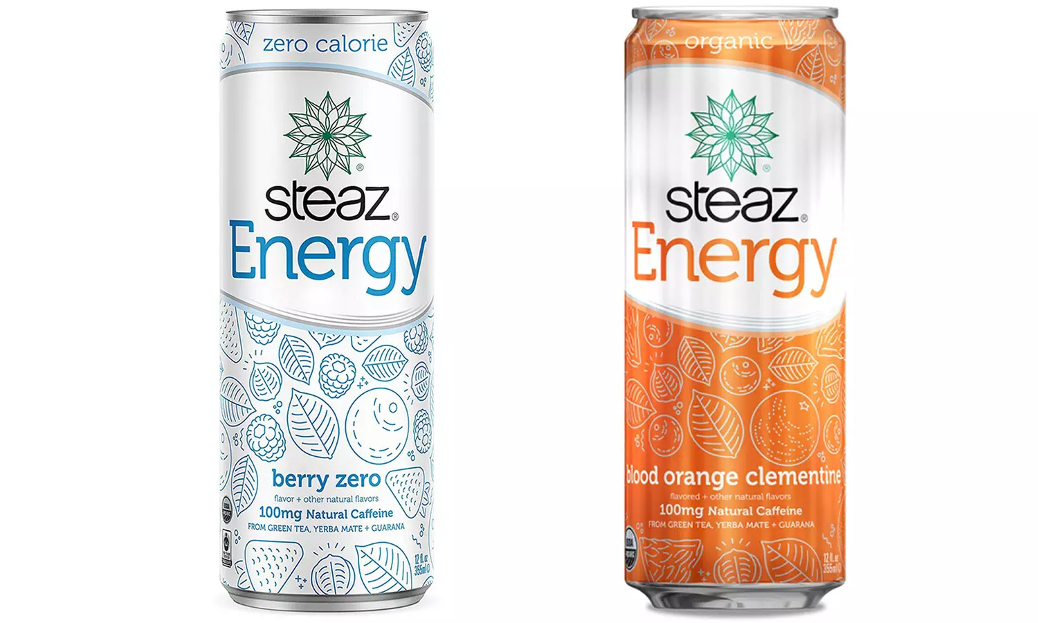 Steaz Energy Drink (12-Pack) | Groupon Goods