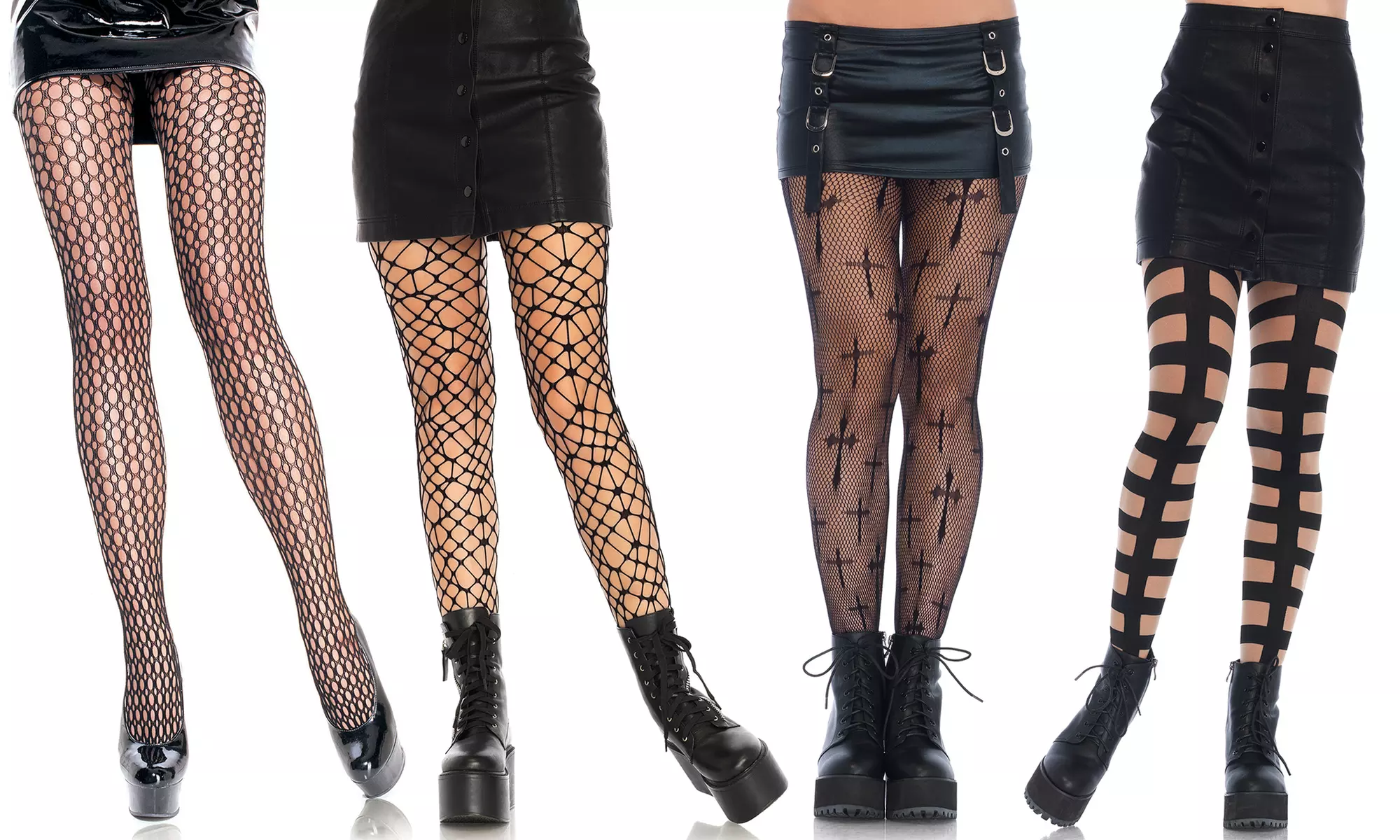 Leg Avenue Grunge Hosiery | Groupon Goods