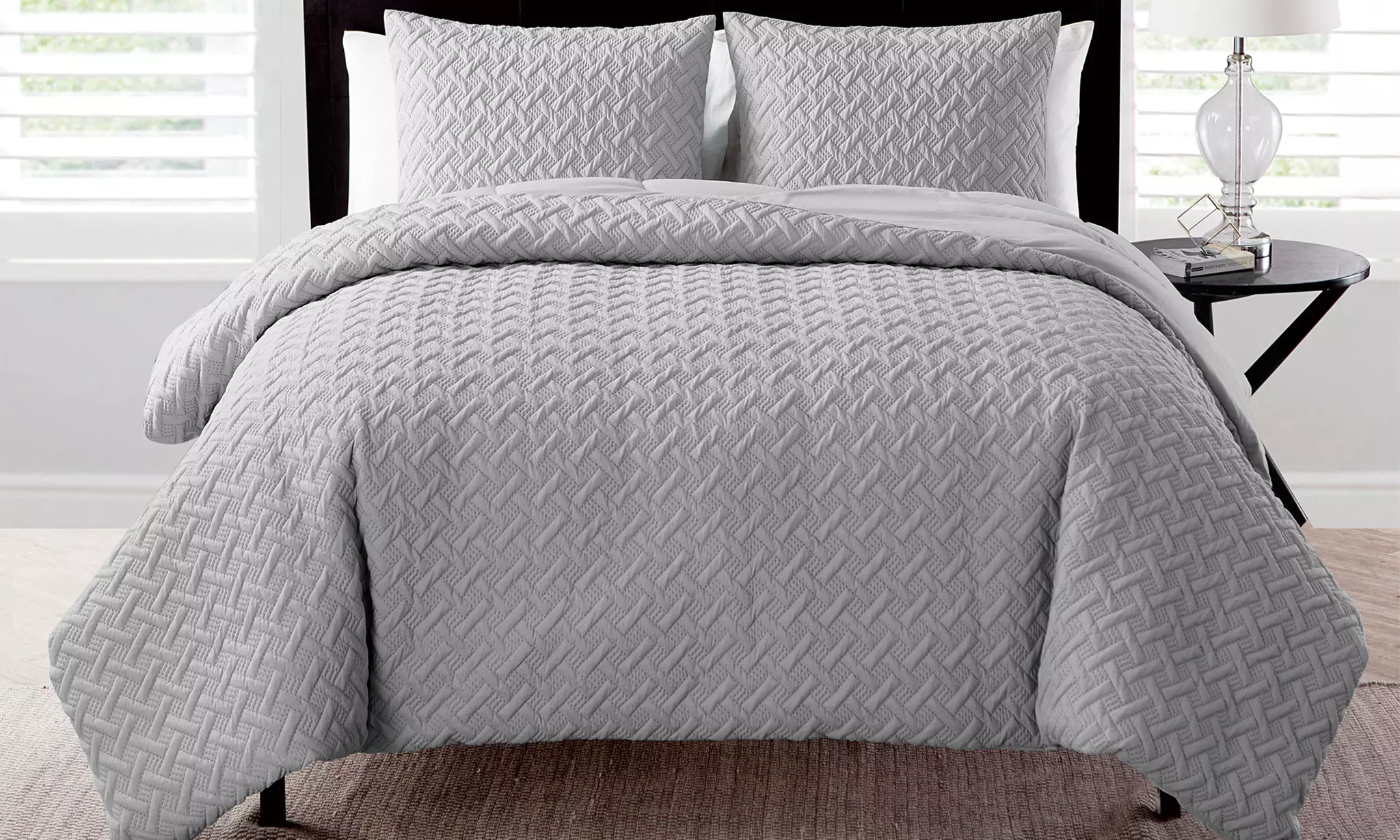 on Embossed Comforter Set | Groupon Goods