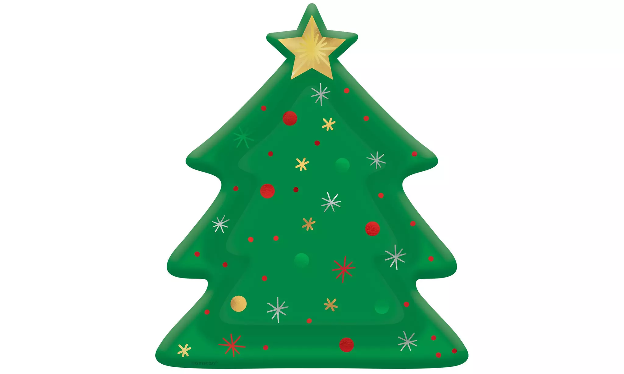 Christmas Tree Shaped Plates | Groupon Goods