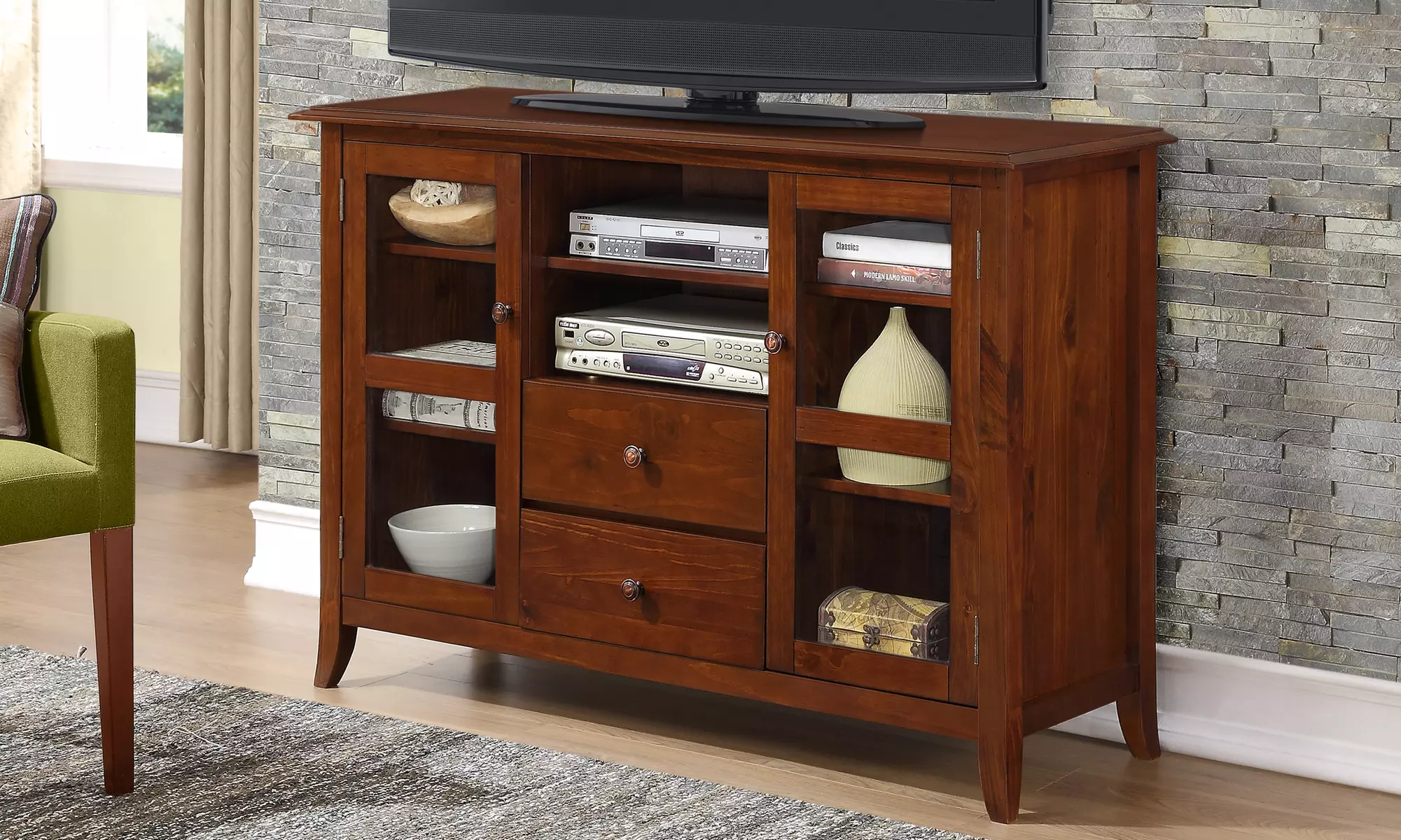 Devon TV Stand | Groupon Goods