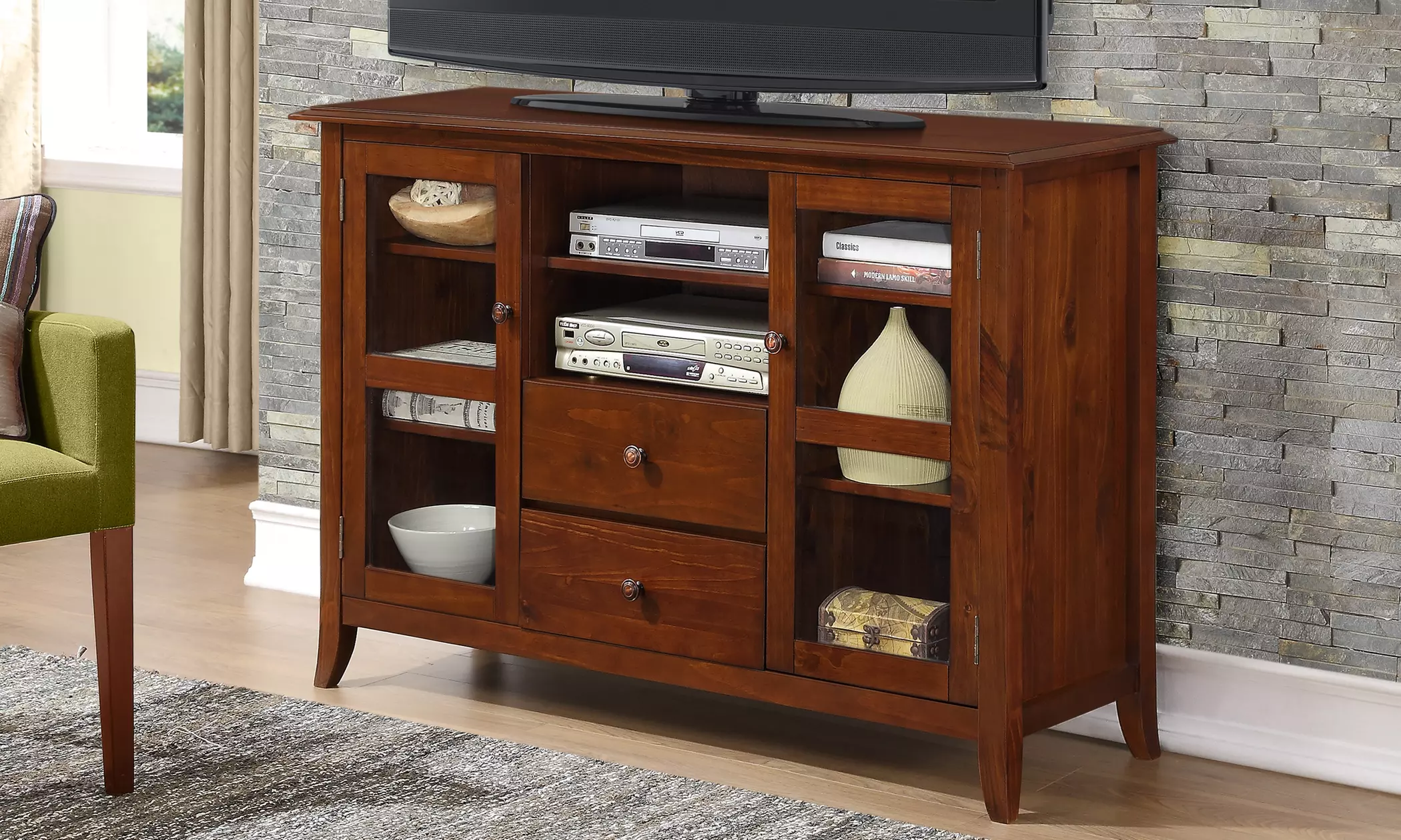 Devon TV Stand | Groupon Goods