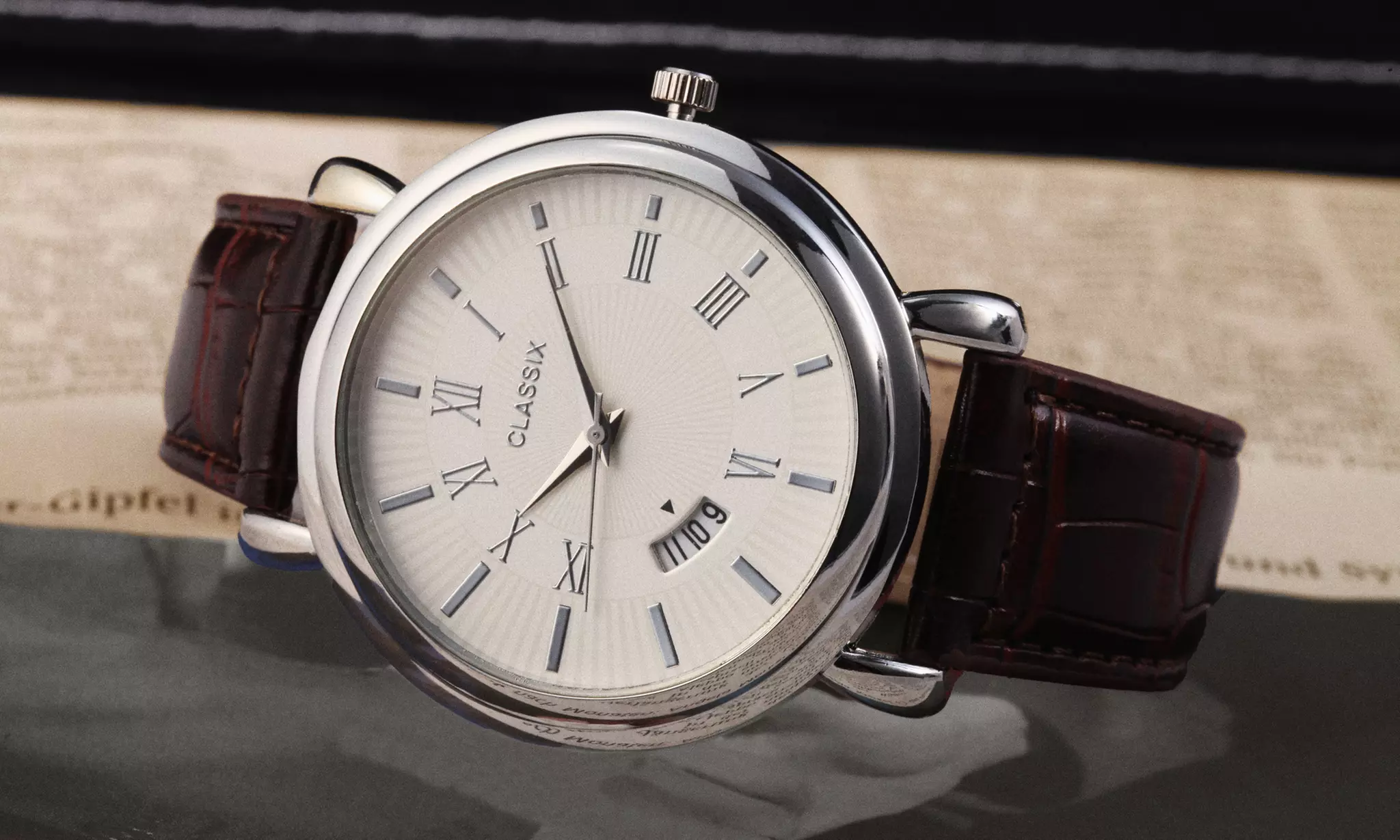 Montre Classix cadran Vintage | Groupon Shopping