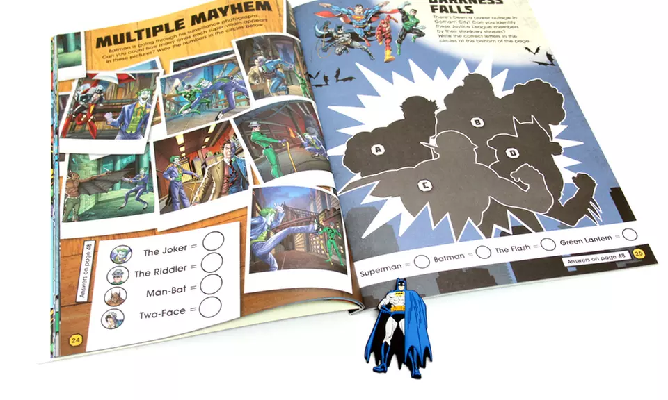 Batman Activity Book Bundle | Groupon Goods