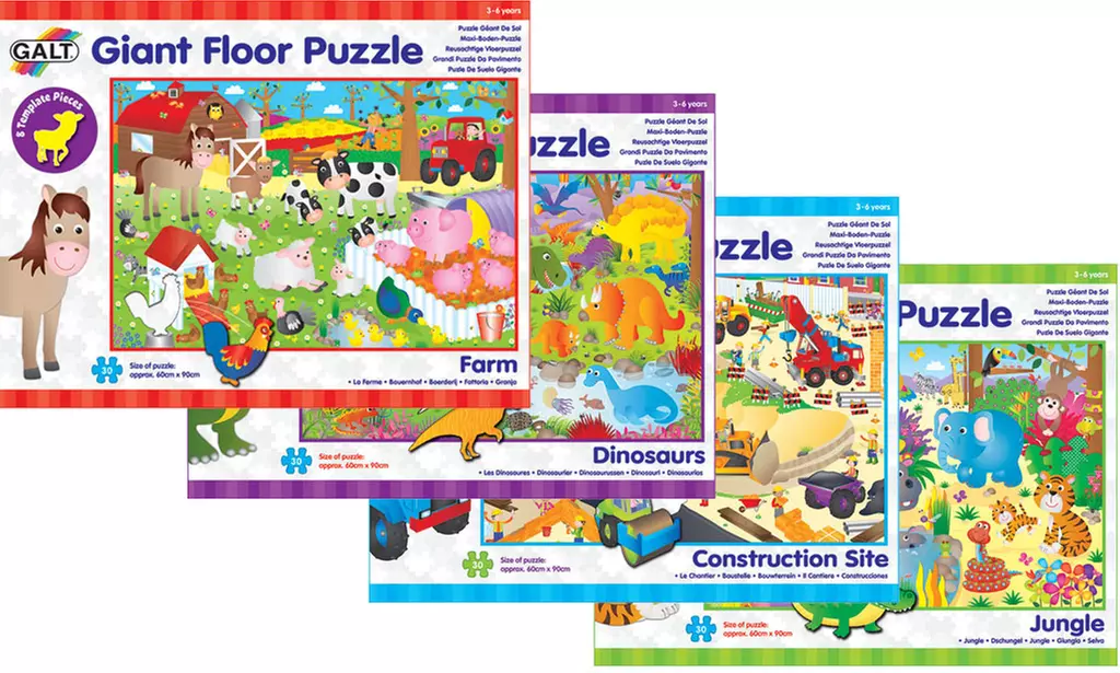 Giant Floor Puzzles | Groupon Goods