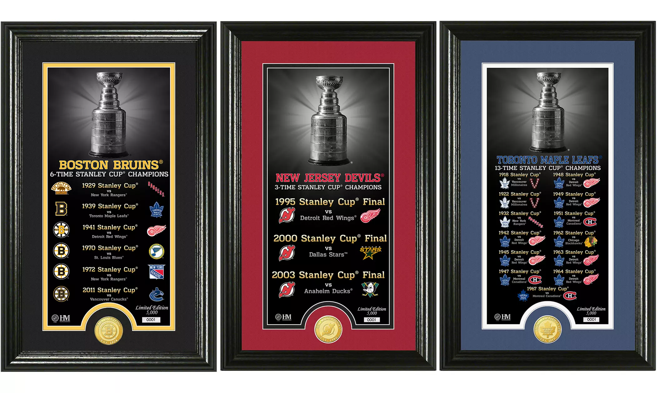 NHL Team Legacy Frames | Groupon Goods
