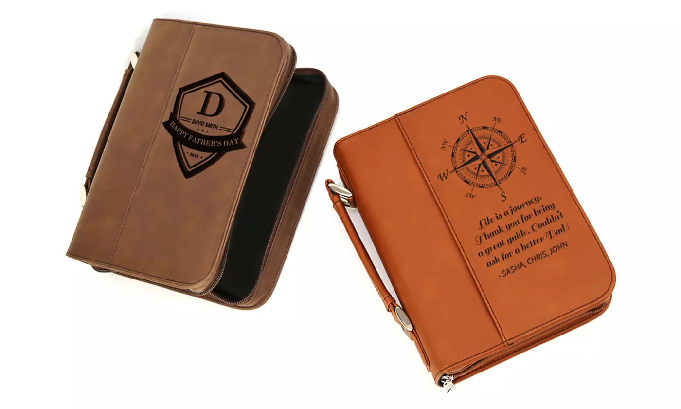 Custom Leatherette Book Cover | Groupon Goods