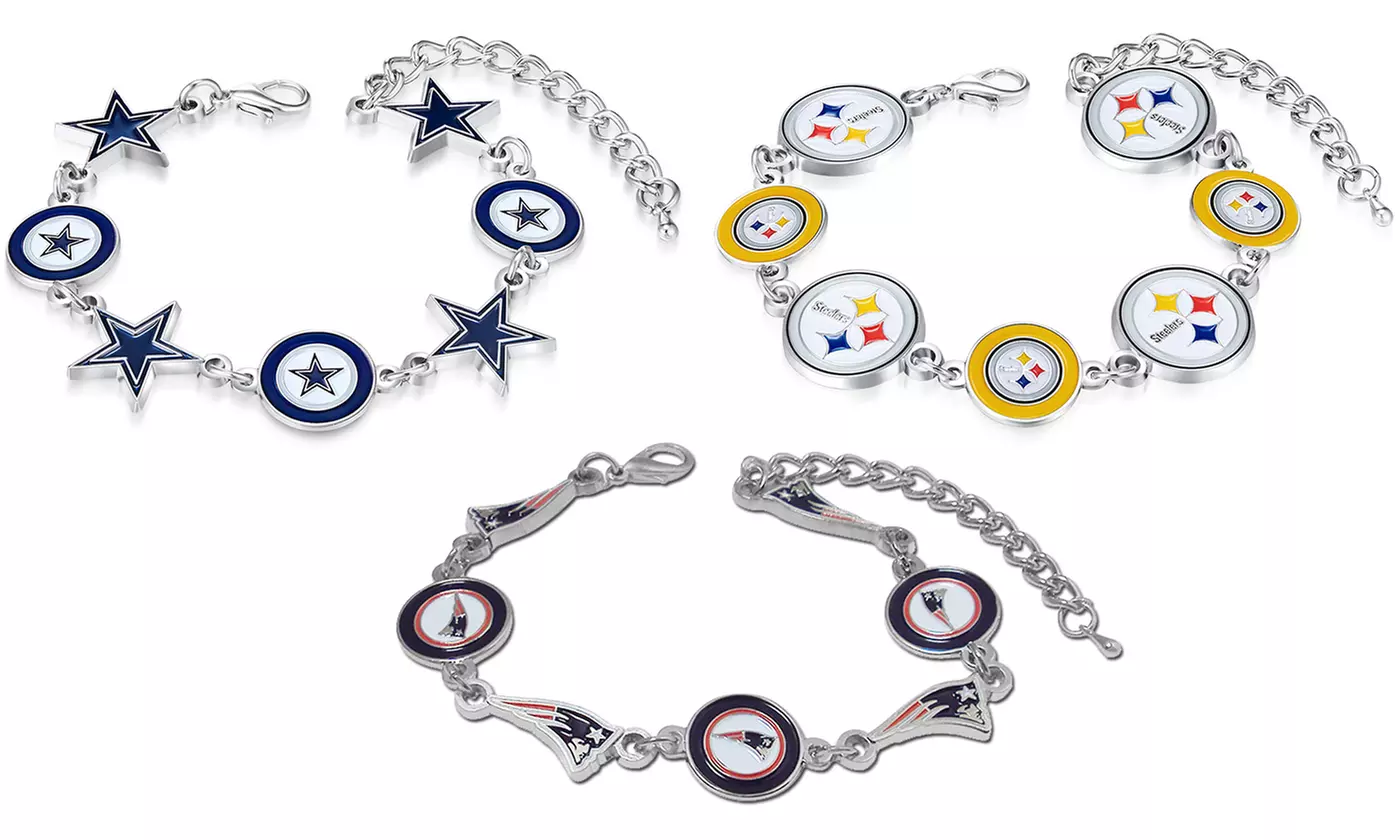 NFL Logo Bracelet | Groupon Goods