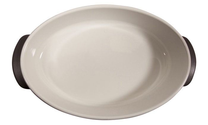 Pyrex Wave Stoneware Roasters | Groupon Goods