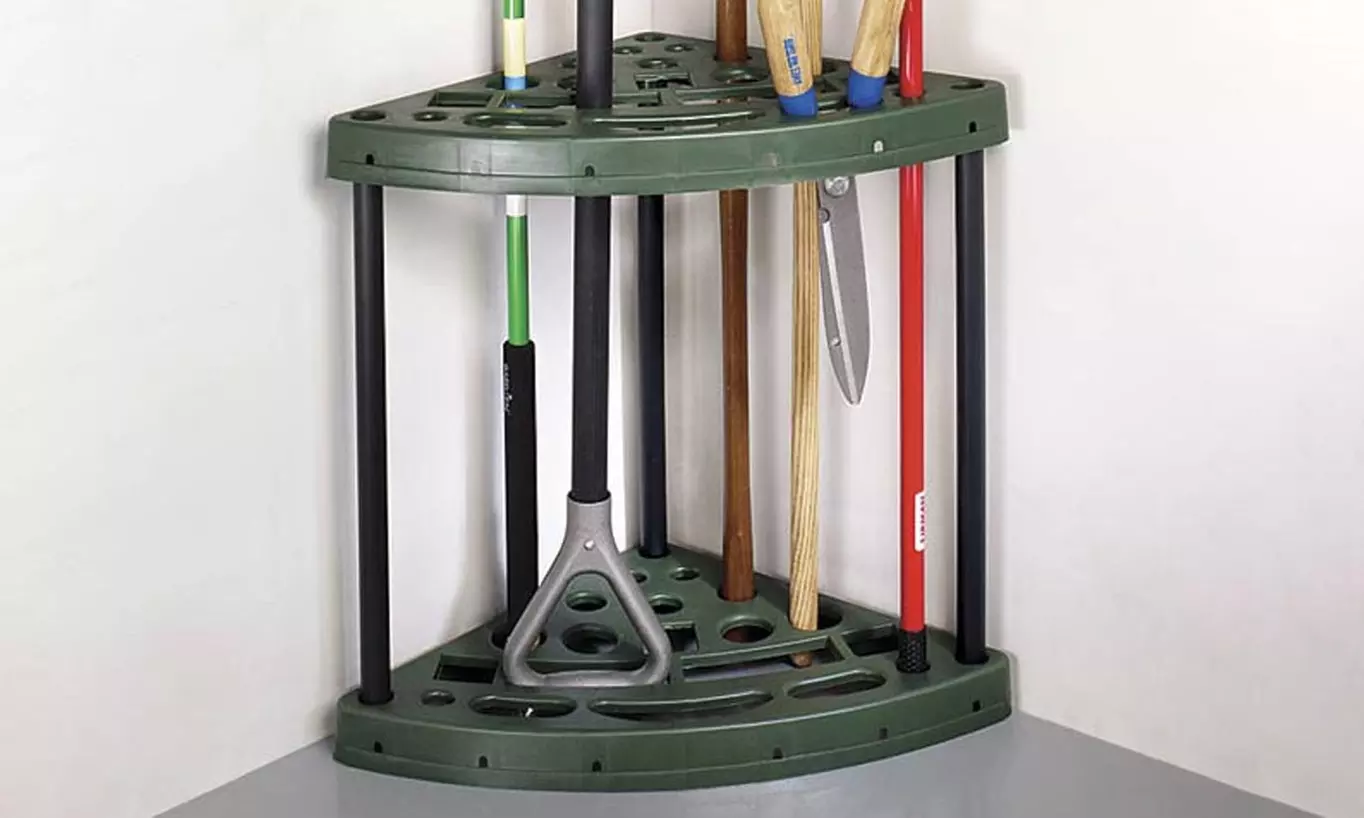 Sto-Away Yard Tool Storage Rack | Groupon Goods