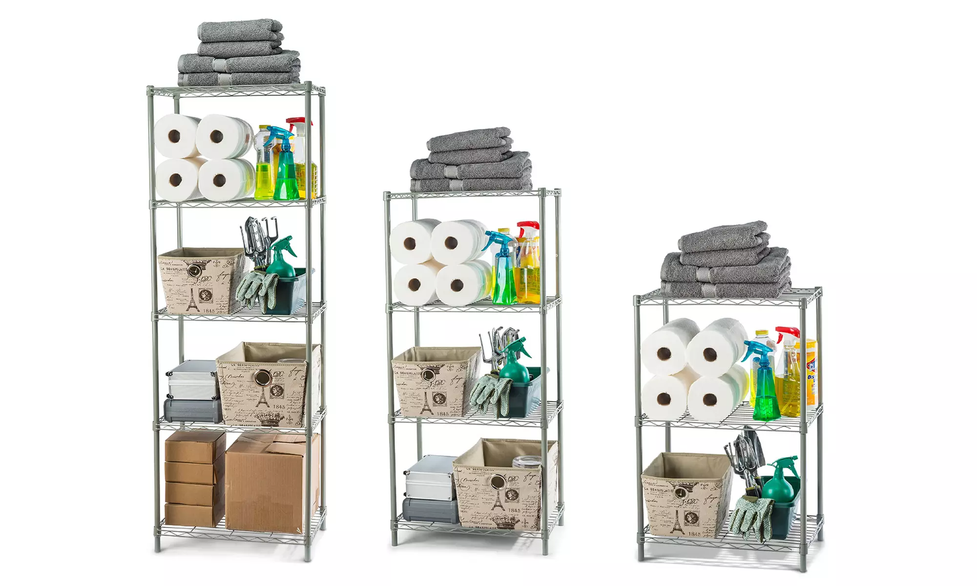 Space Saver Steel Shelving Units | Groupon Goods