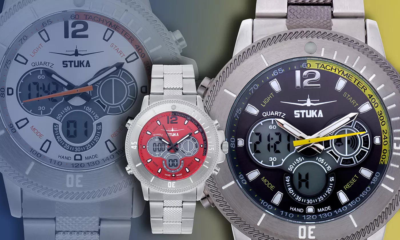 Stuka Men's Analog/Digital Watch | Groupon Goods
