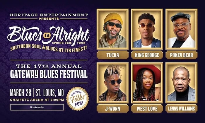 The 17th Annual Gateway Blues Festival: King George, Tucka, Pokey Bear ...