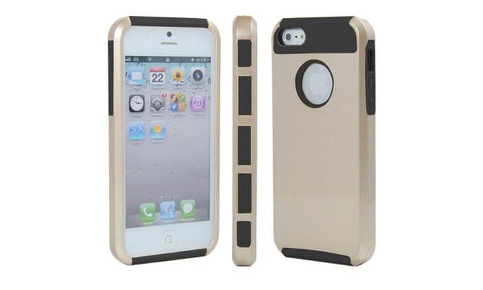 3DLuxe Dual-Layer Gold iPhone 5/5s Case | Groupon