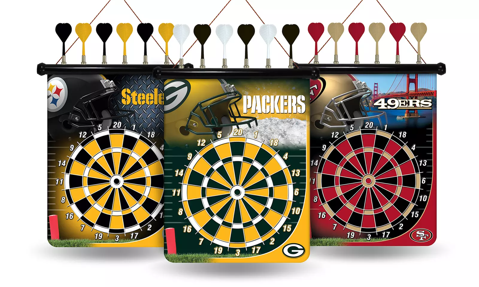 NFL Magnetic Dart Board | Groupon Goods