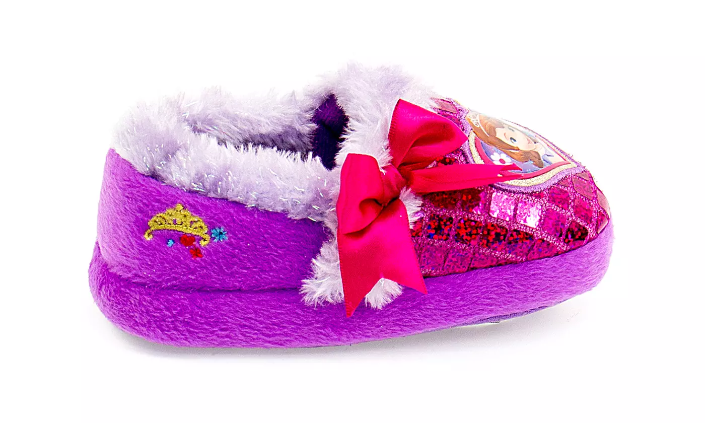 Kid's Plush Character Slippers | Groupon Goods