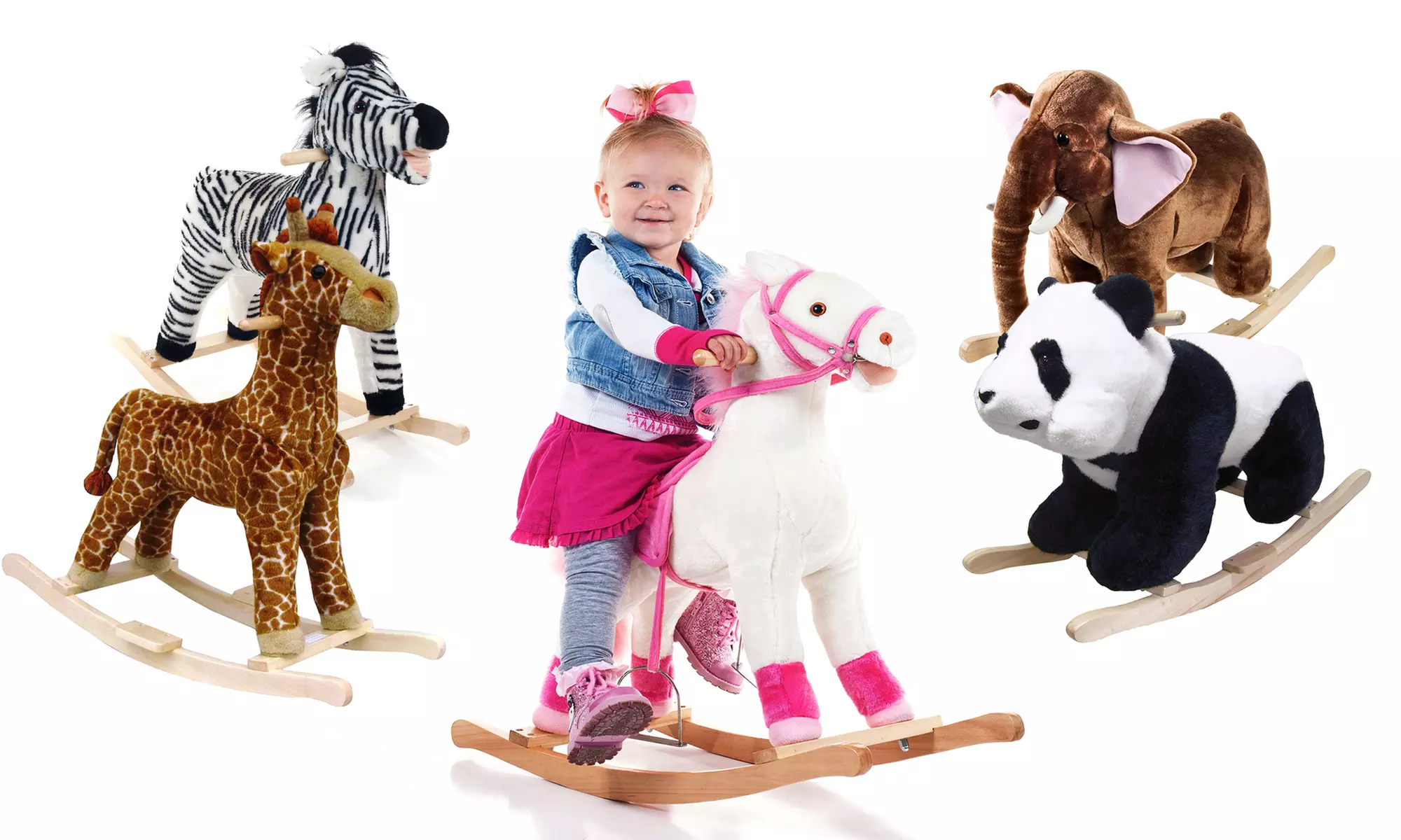 Plush Animal Rockers | Groupon Goods