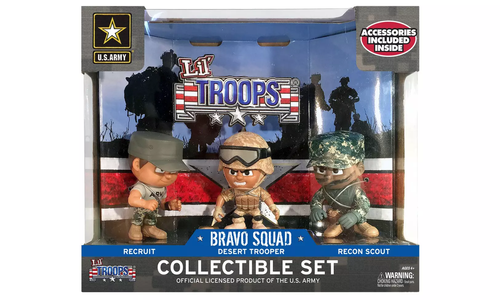 Lil' Troops Action Figure 3-Pack | Groupon Goods