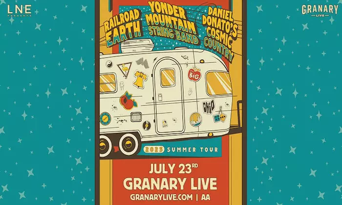 Railroad Earth Yonder Mountain String Band Daniel Donato's Cosmic Country The Complex Salt Lake ...