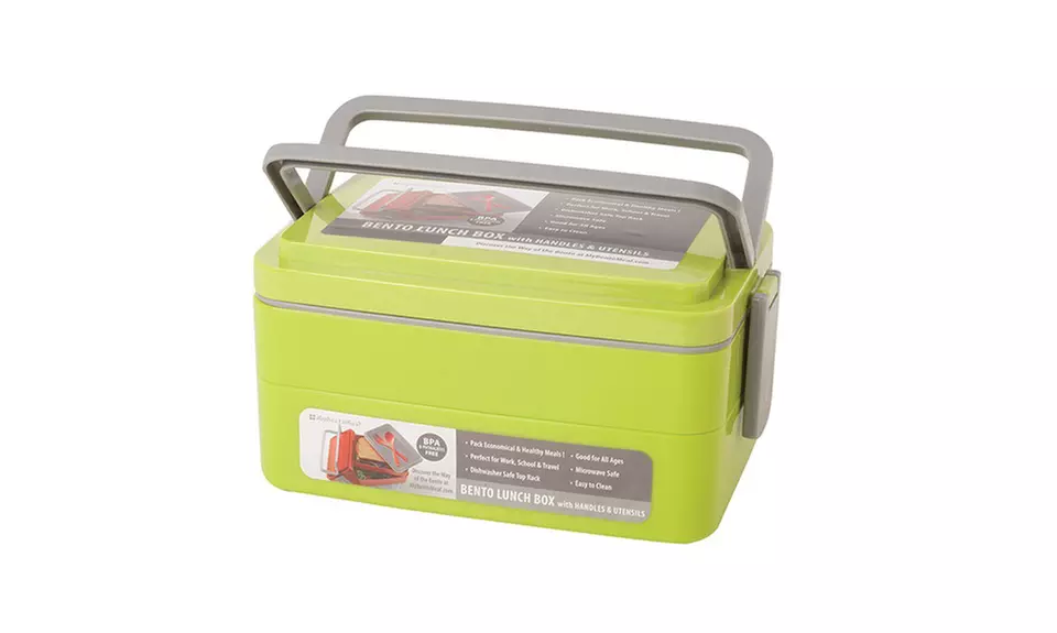 Bento Lunch Box with Handles | Groupon Goods