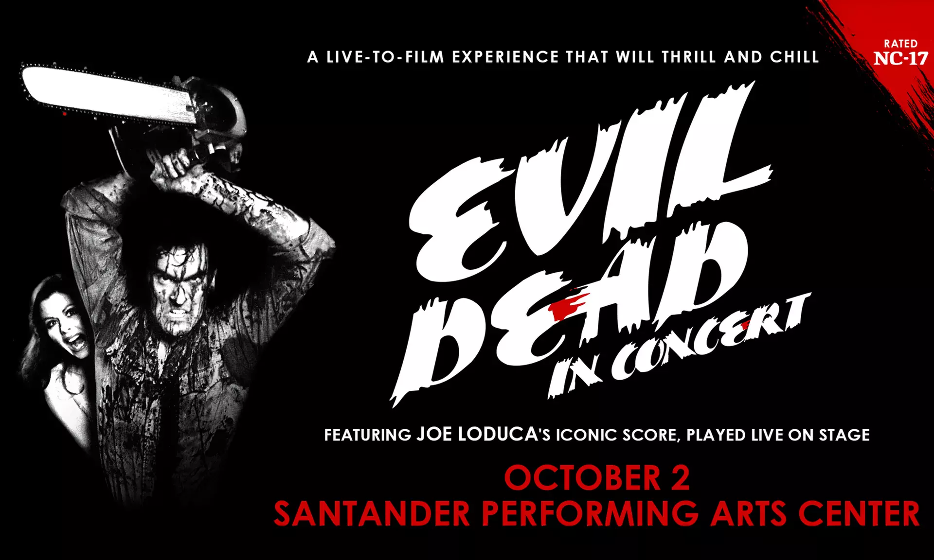 Evil Dead in Concert Santander Performing Arts Center Reading PA 2025 ...