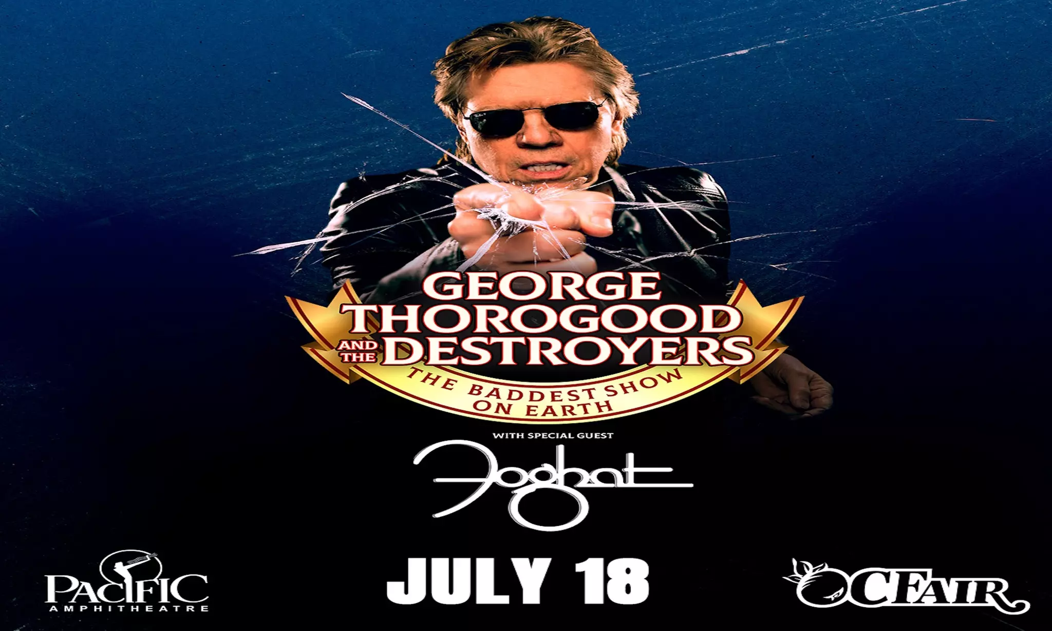 OC Fair George Thorogood The Destroyers Foghat Pacific Amphitheatre ...