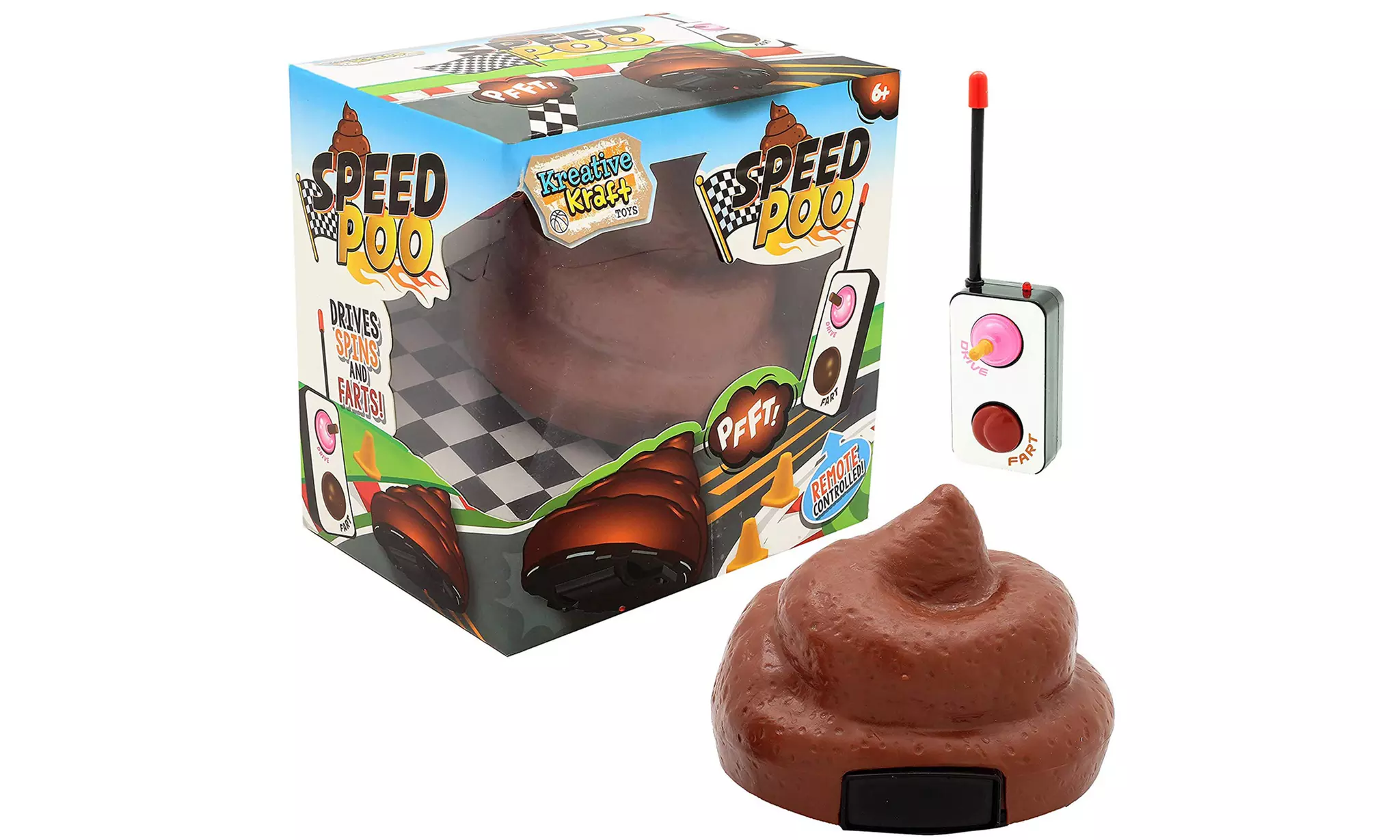 Remote Control Speed Poo | Groupon Goods