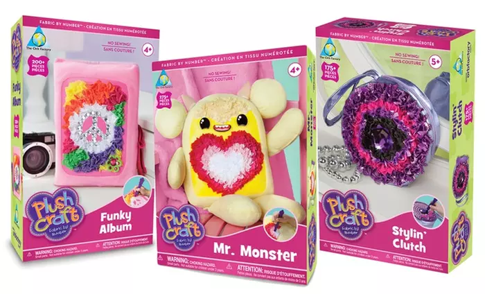 Orb Factory PlushCraft Sets | Groupon Goods