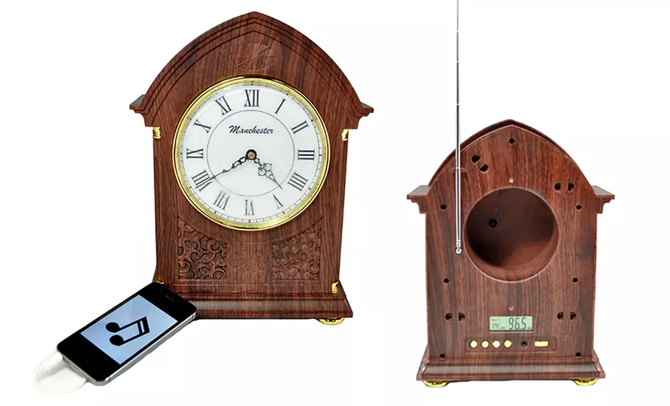 Manchester Clock and Radio | Groupon Goods