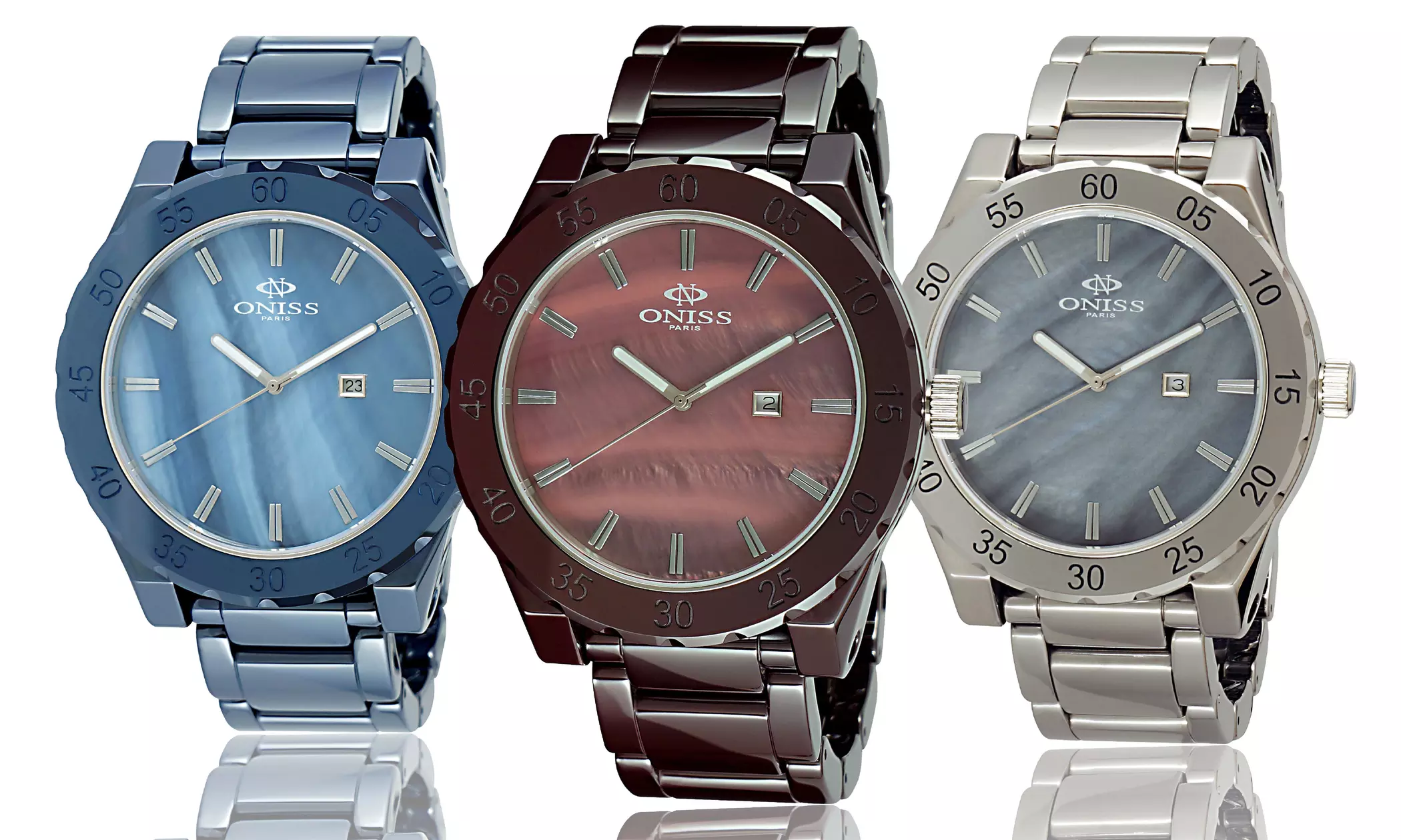 Oniss Ceramic Men's Swiss Watch | Groupon Goods