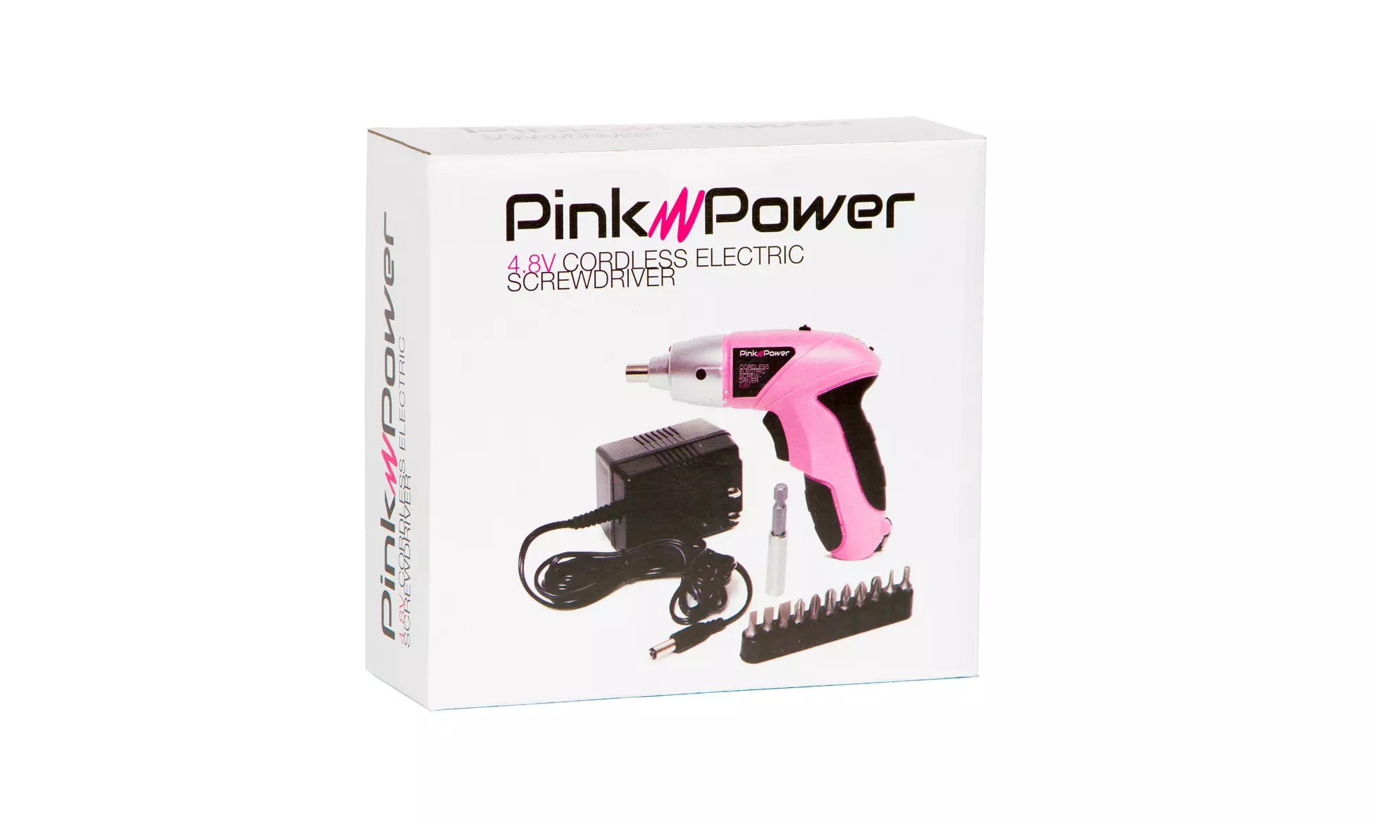 Pink Power Electric Screwdriver | Groupon Goods