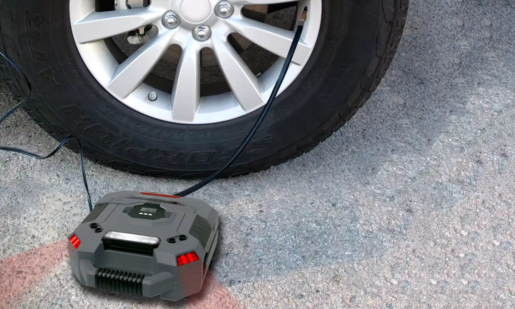 Peak Digital Tire Inflator | Groupon Goods