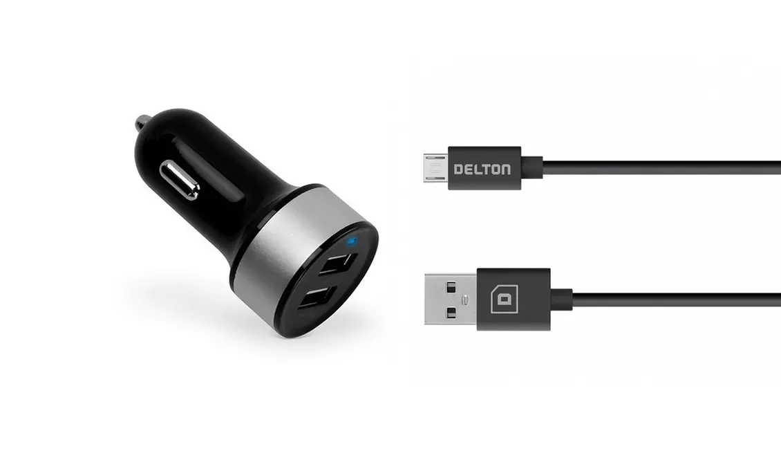 Micro-USB Car Charger (2-Pc.) | Groupon Goods