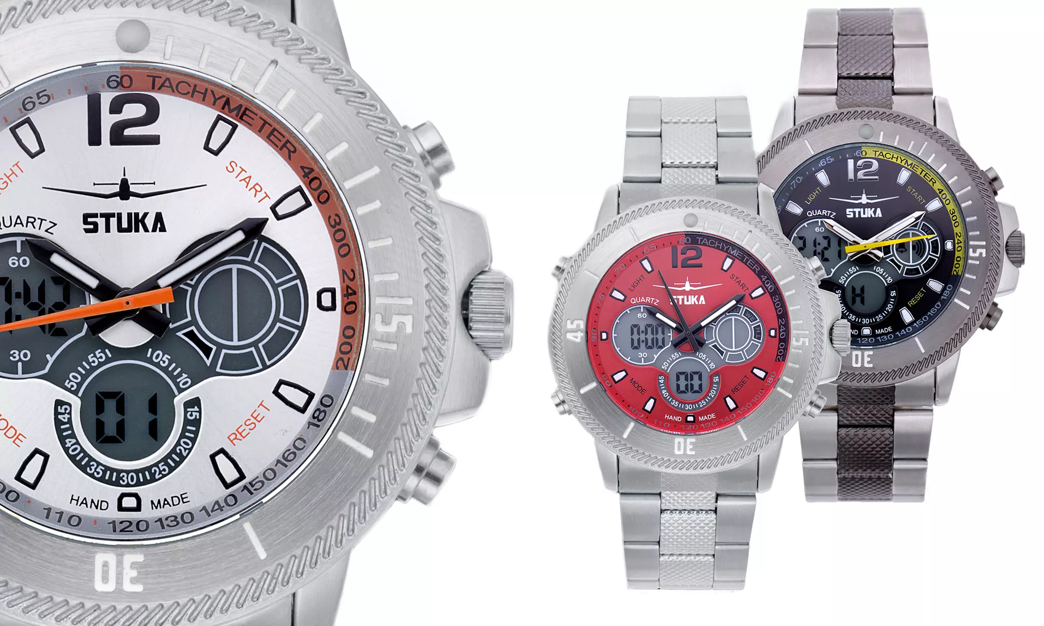 Stuka Hybrid Men's Watch | Groupon Goods