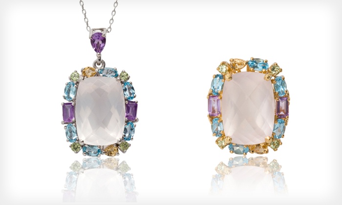 Pink Quartz Jewelry | Groupon Goods