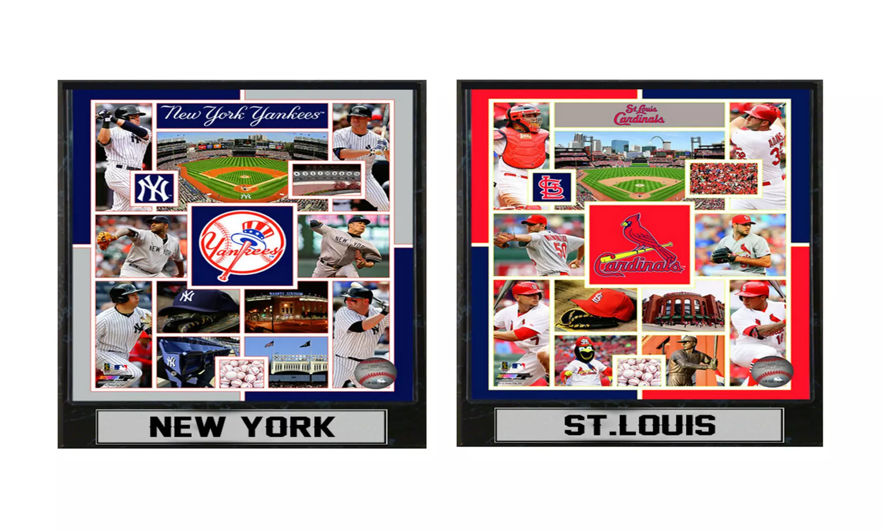 MLB Photo-Collage Plaques | Groupon Goods