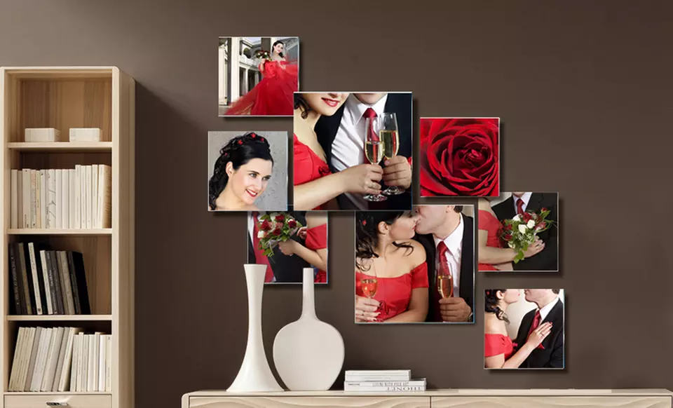 Personalized Glass Collages | Groupon Goods