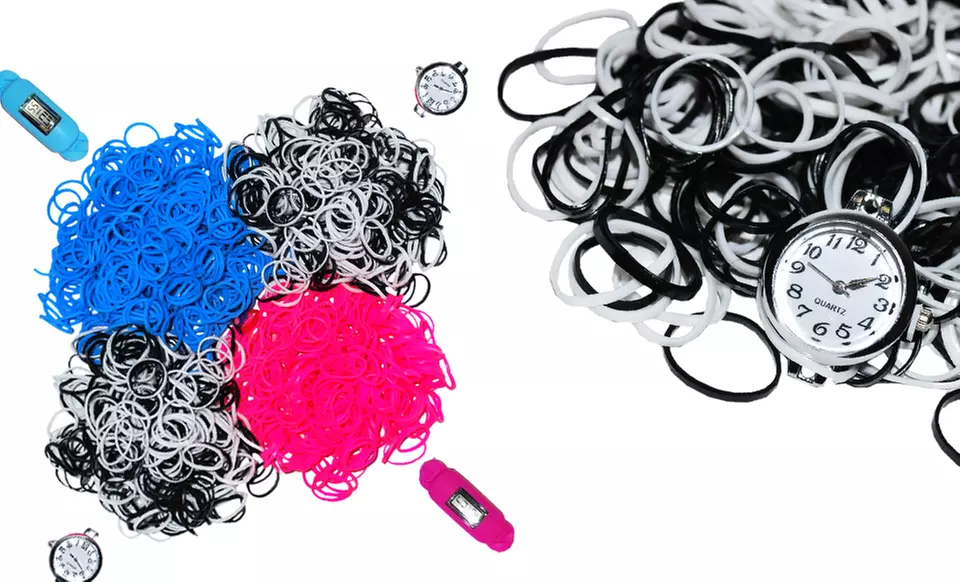 Loom Band Watch-Kit 3-Pack | Groupon Goods