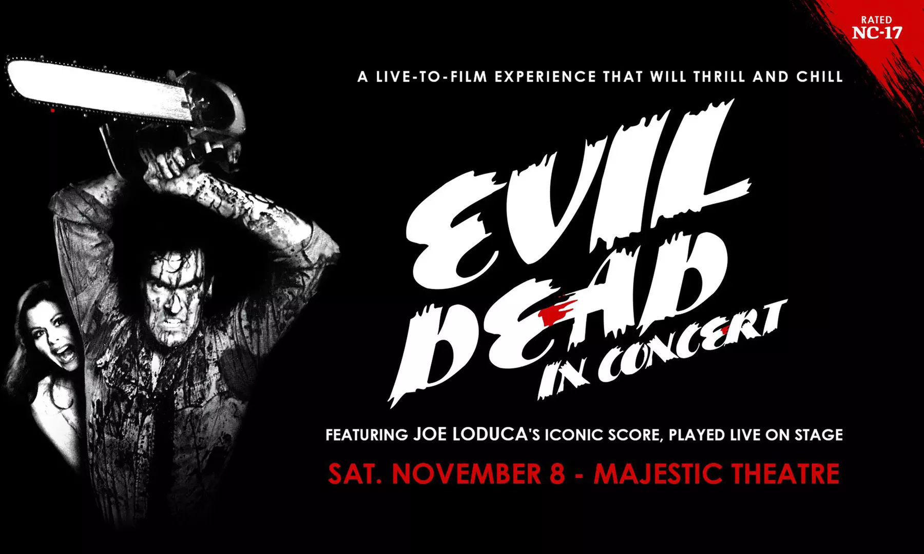 Evil Dead in Concert Majestic Theatre Dallas 2025 in Dallas | Groupon