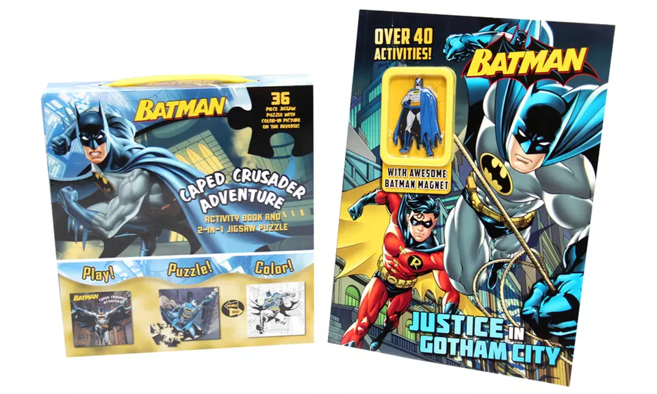 Batman Activity Book Bundle | Groupon Goods