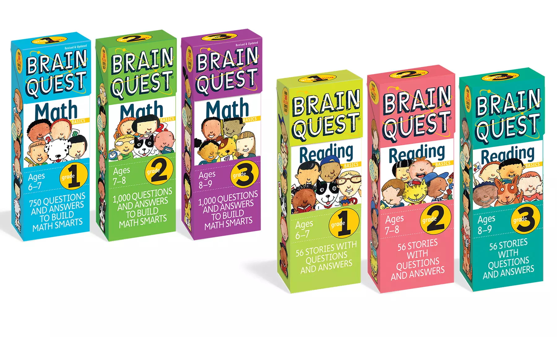 Brain Quest Math or Reading | Groupon Goods