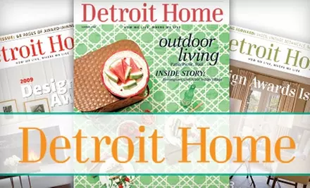 “Detroit Home” Magazine in | Groupon